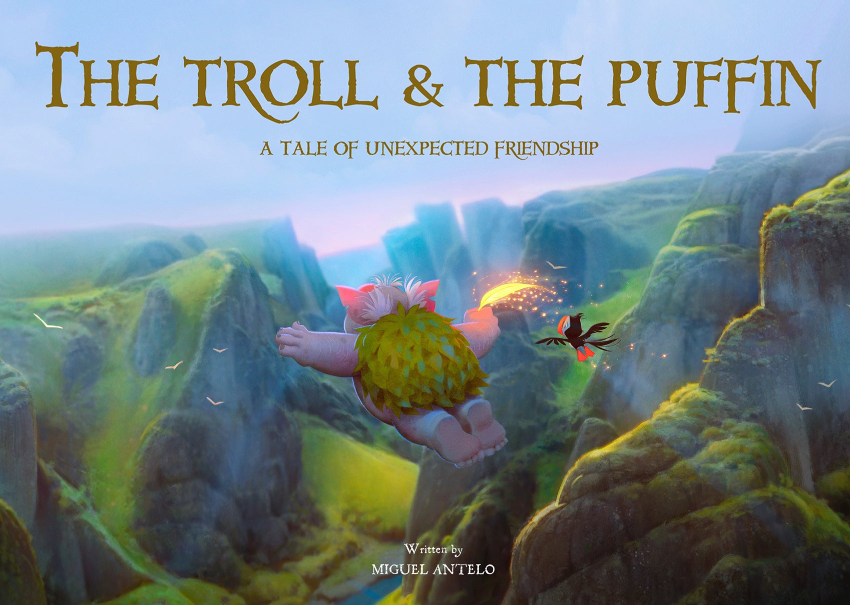 THE TROLL & THE PUFFIN STORYBOOK + ARTBOOK – HANSEL BOOKS